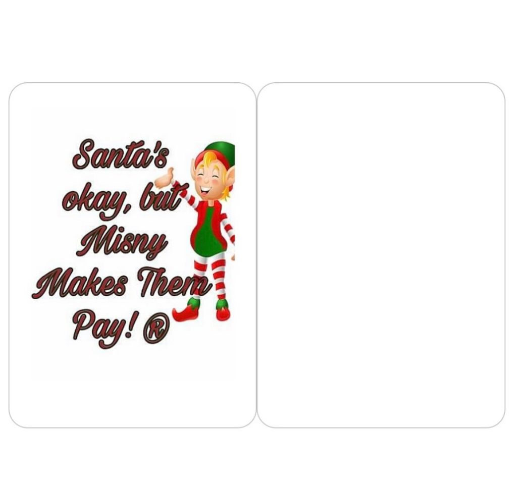Misny Christmas Card - Misny Merch