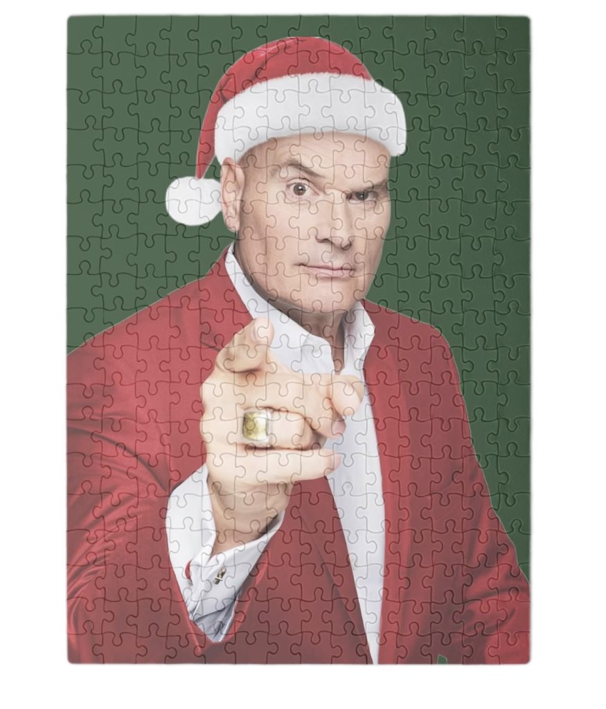 Tim Misny as Santa Puzzle - Misny Merch